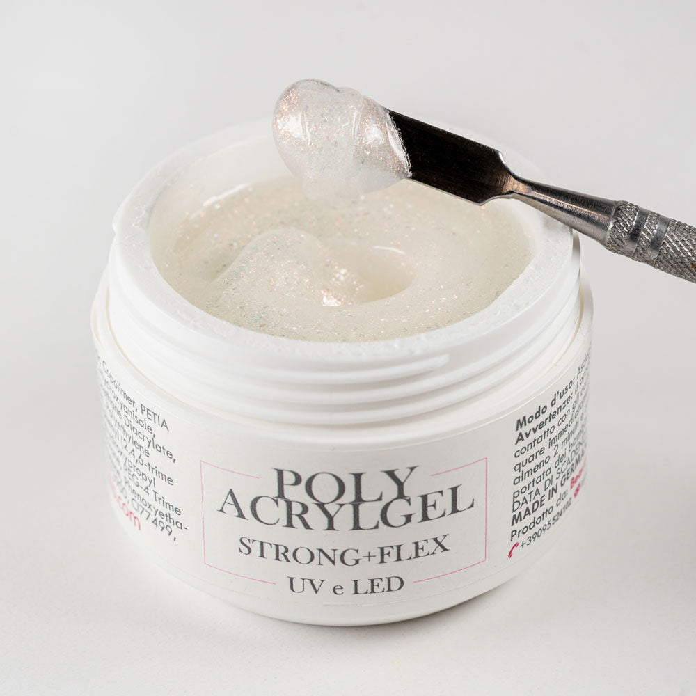 BIANCO FRENCH OPALE MULTIGLITTER 229 - 30ML - POLYACRYLGEL – Beauty ...